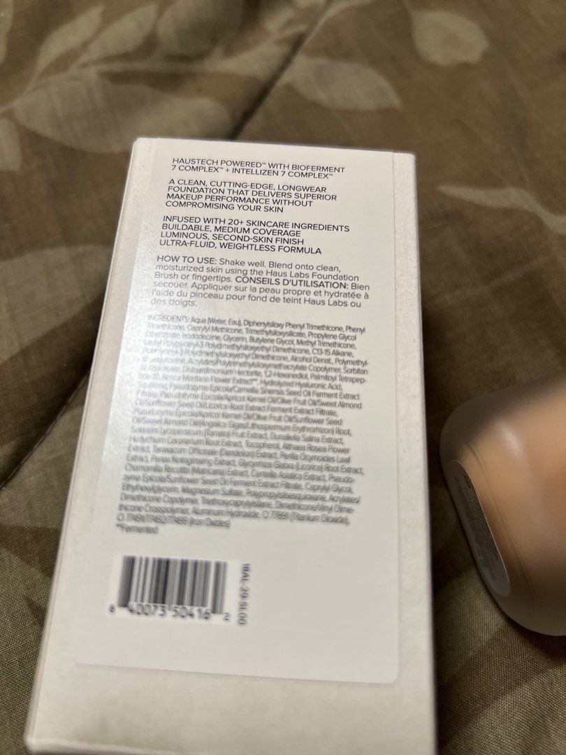 Haus Labs Triclone Skin Tech Foundation in 270 Light Medium Neutral ...