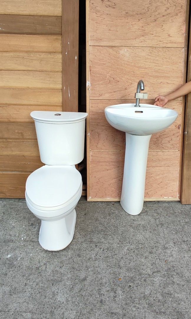 HCG - Toilet Bowl & Lavatory (2nd Hand), Furniture & Home Living ...