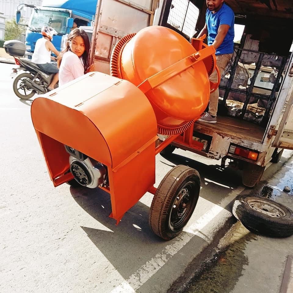 HEAVY DUTY ONE BAGGER CEMENT MIXER WITH DIESEL ENGINE 10.5HP ...