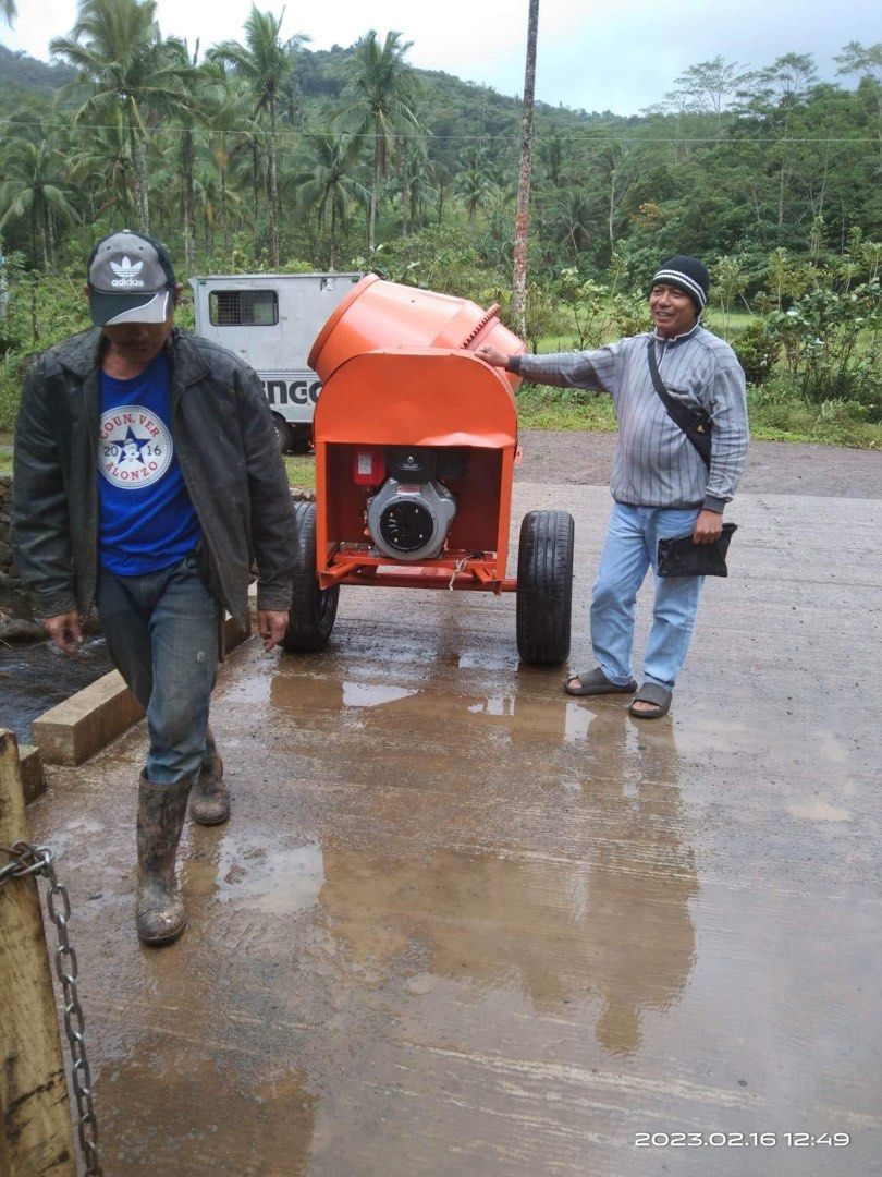 HEAVY DUTY ONE BAGGER CEMENT MIXER WITH DIESEL ENGINE 10.5HP ...