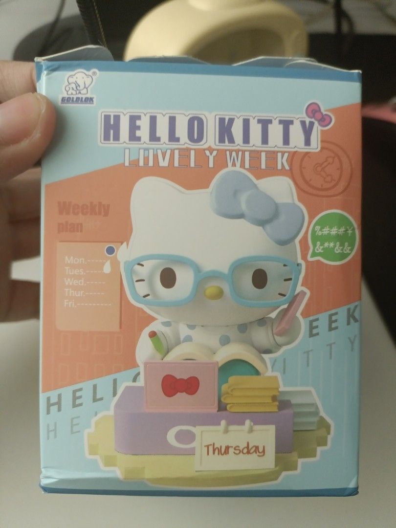 hello kitty lovely week (sunday) secret chaser, Hobbies & Toys, Toys ...