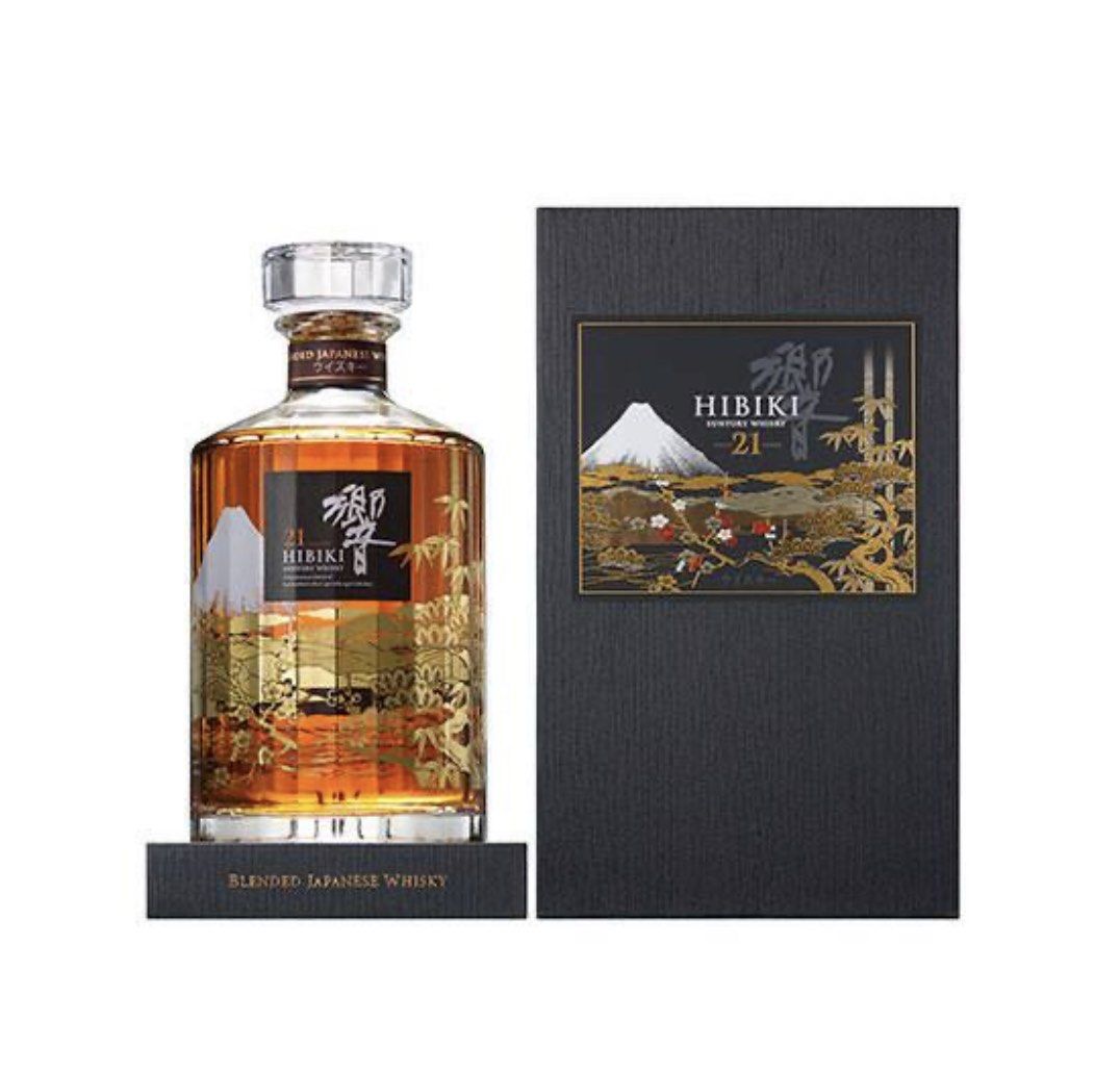 Hibiki 21 Limited Edition Mount Fuji, Food & Drinks, Alcoholic ...