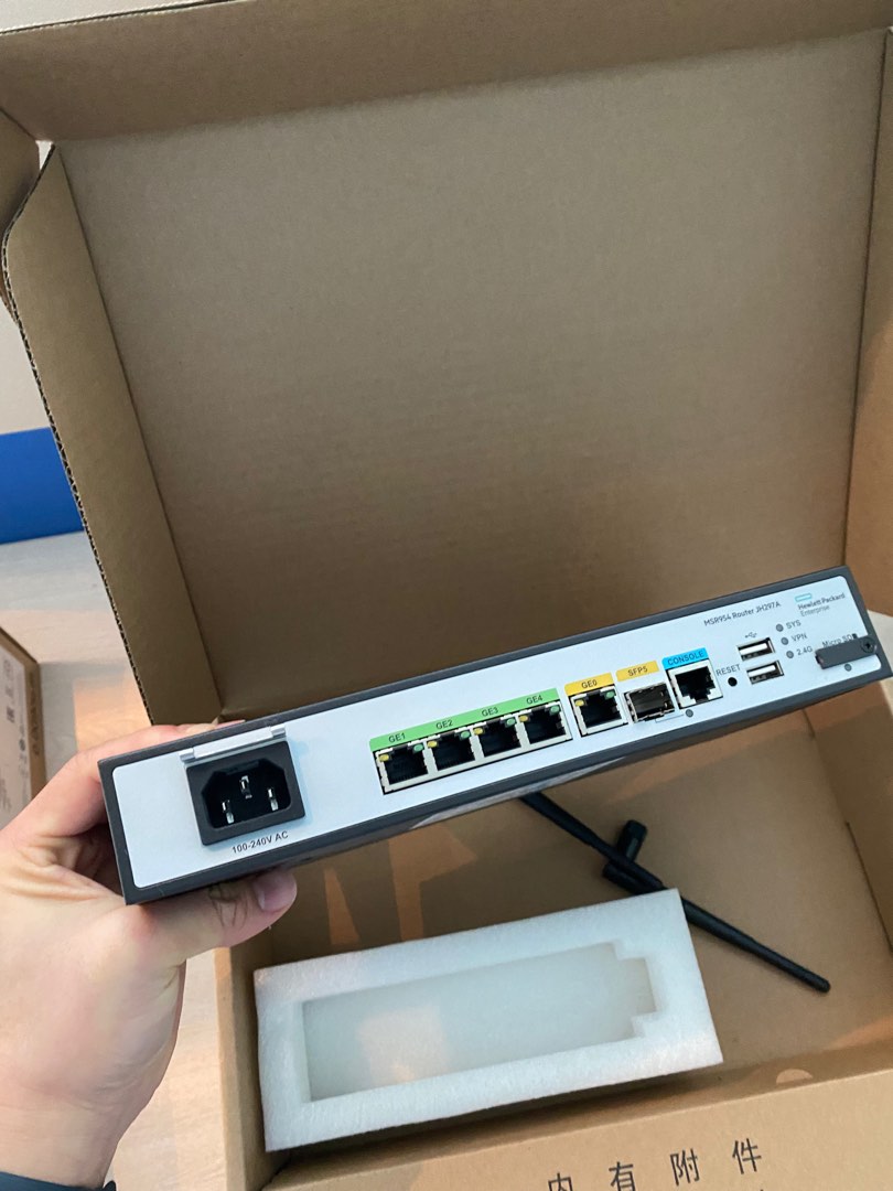 HP Router HPE MSR964, Computers & Tech, Parts & Accessories, Networking ...