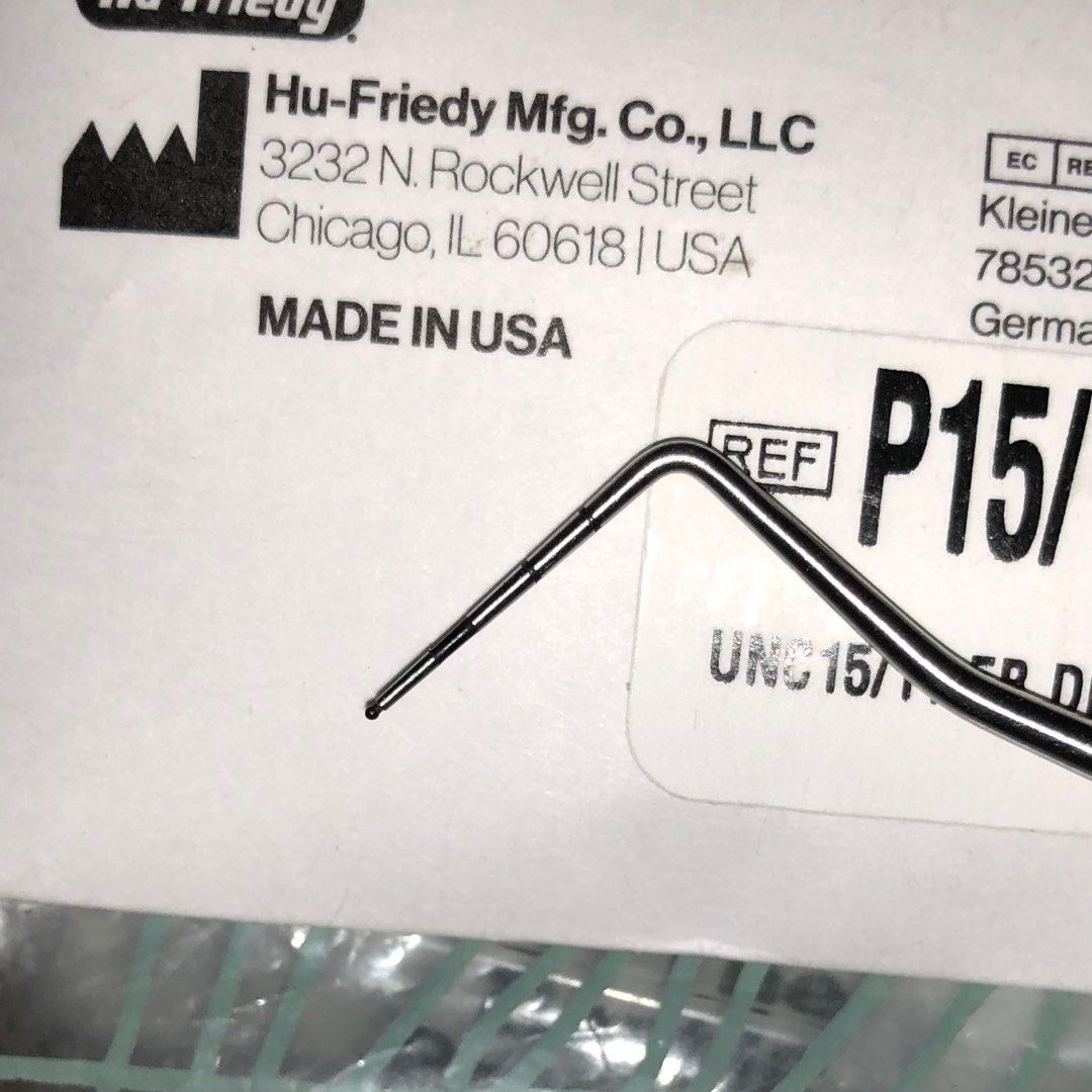 Hu-Friedy Periodontal Probe *broken unc15 end*, Health & Nutrition ...