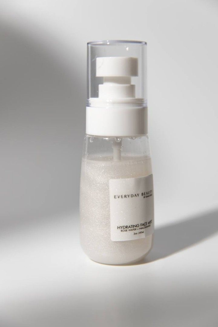 Hydrating Prep & Face/Body Mist with Rosewater + Niacinamide, Beauty ...