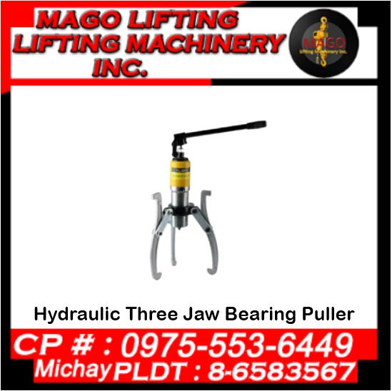 Hydraulic Three - Jaw Bearing Puller 10Tons, Commercial & Industrial ...