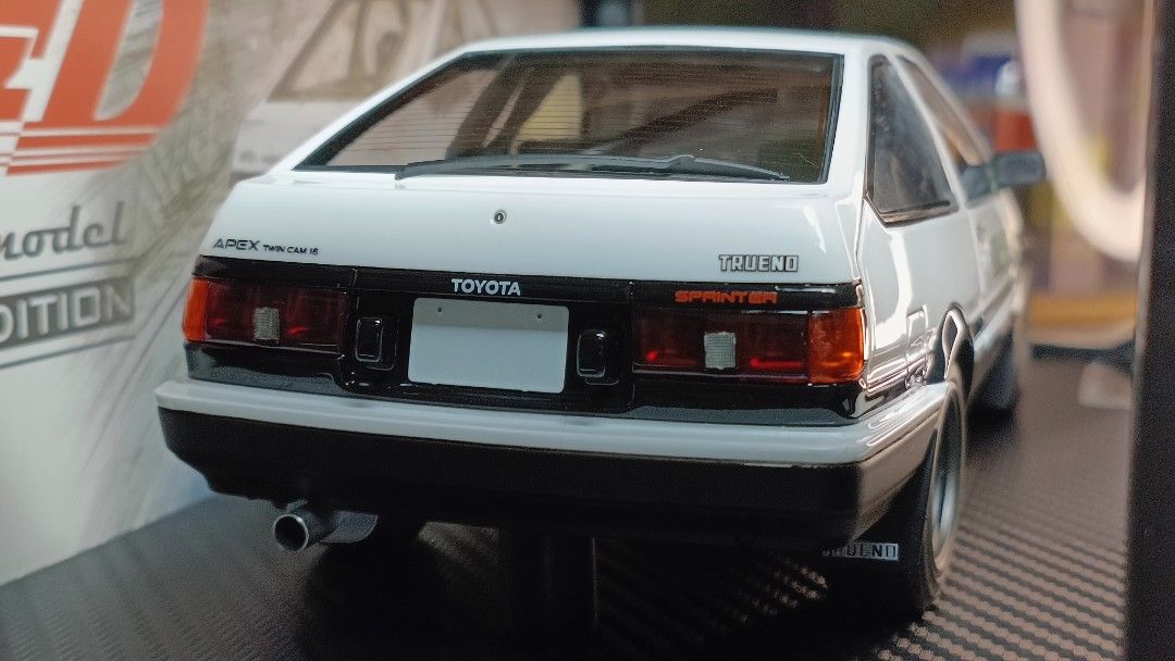 Ignition Model 1/18 Toyota AE86 InitialD, Hobbies & Toys, Toys & Games ...