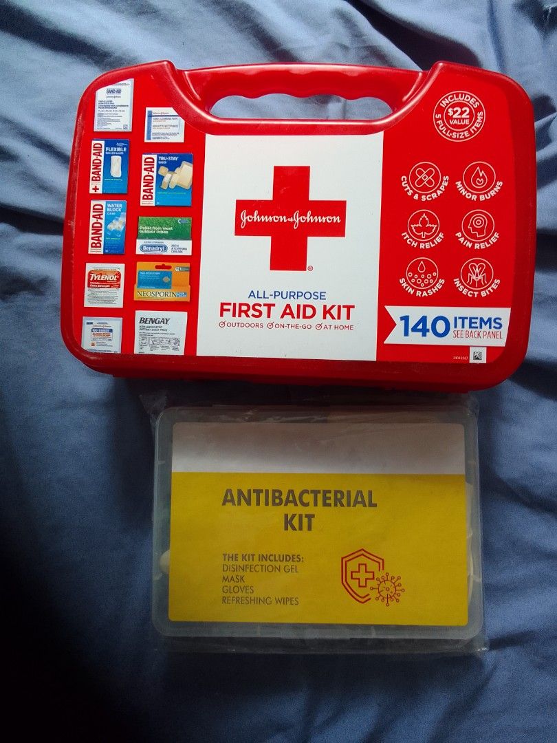 Imported Full first aid medical kit set, Health & Nutrition, Medical ...