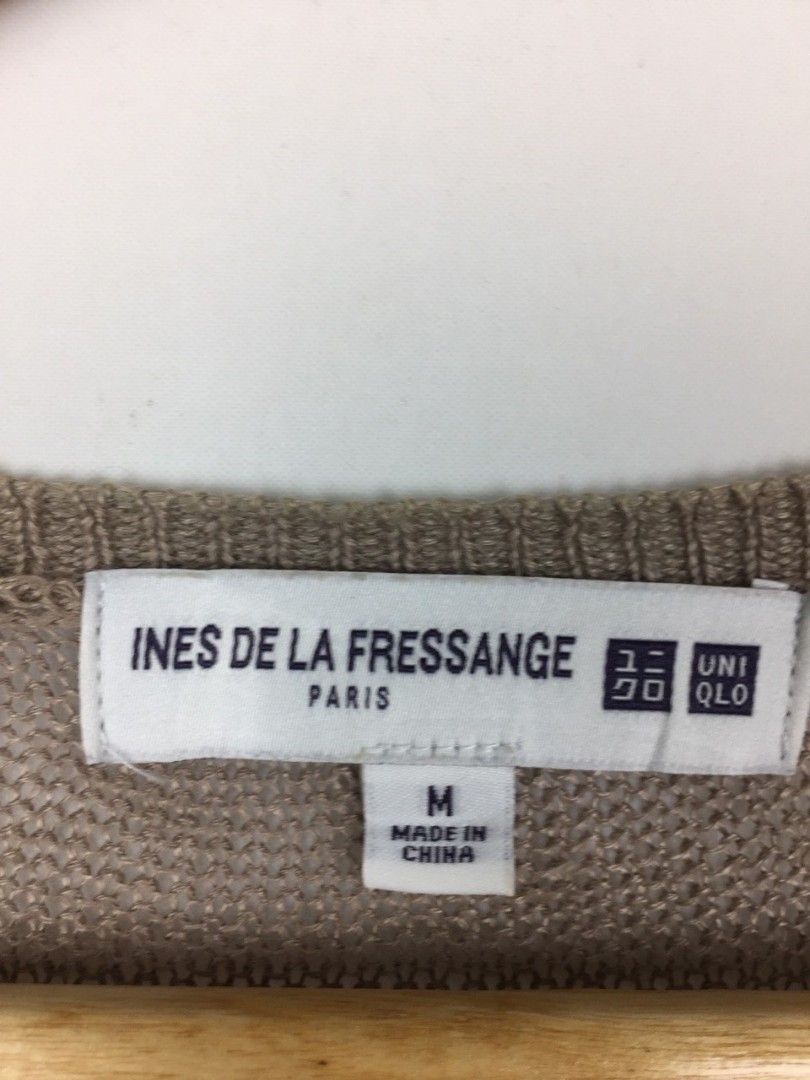 Ines de la fressange x uniqlo knitwear, Women's Fashion, Activewear on Carousell
