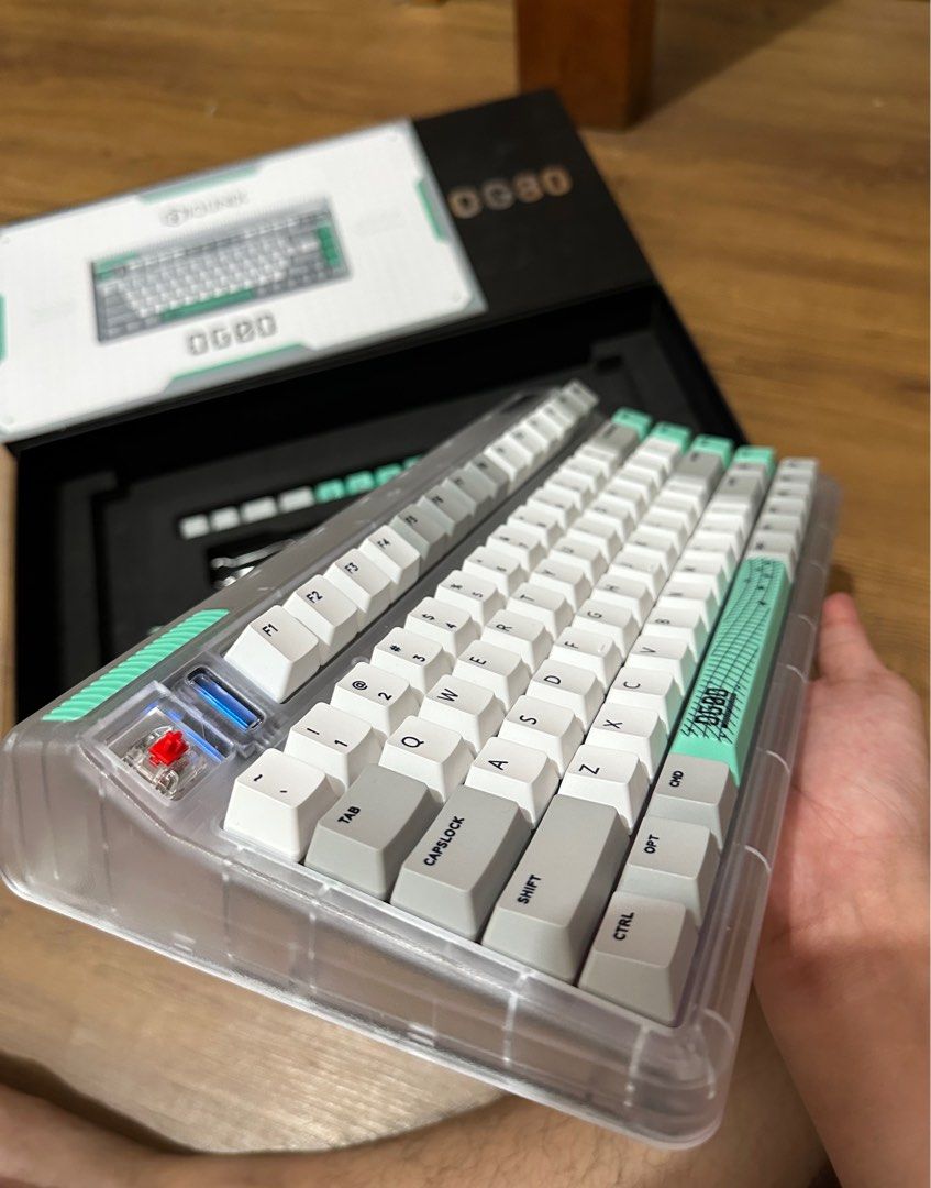 iQunix OG80 Wormhole RGB Premium Mechanical Keyboard Gaming, Computers ...