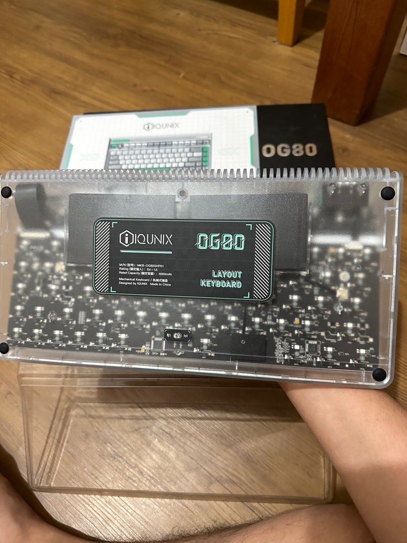 iQunix OG80 Wormhole RGB Premium Mechanical Keyboard Gaming, Computers ...