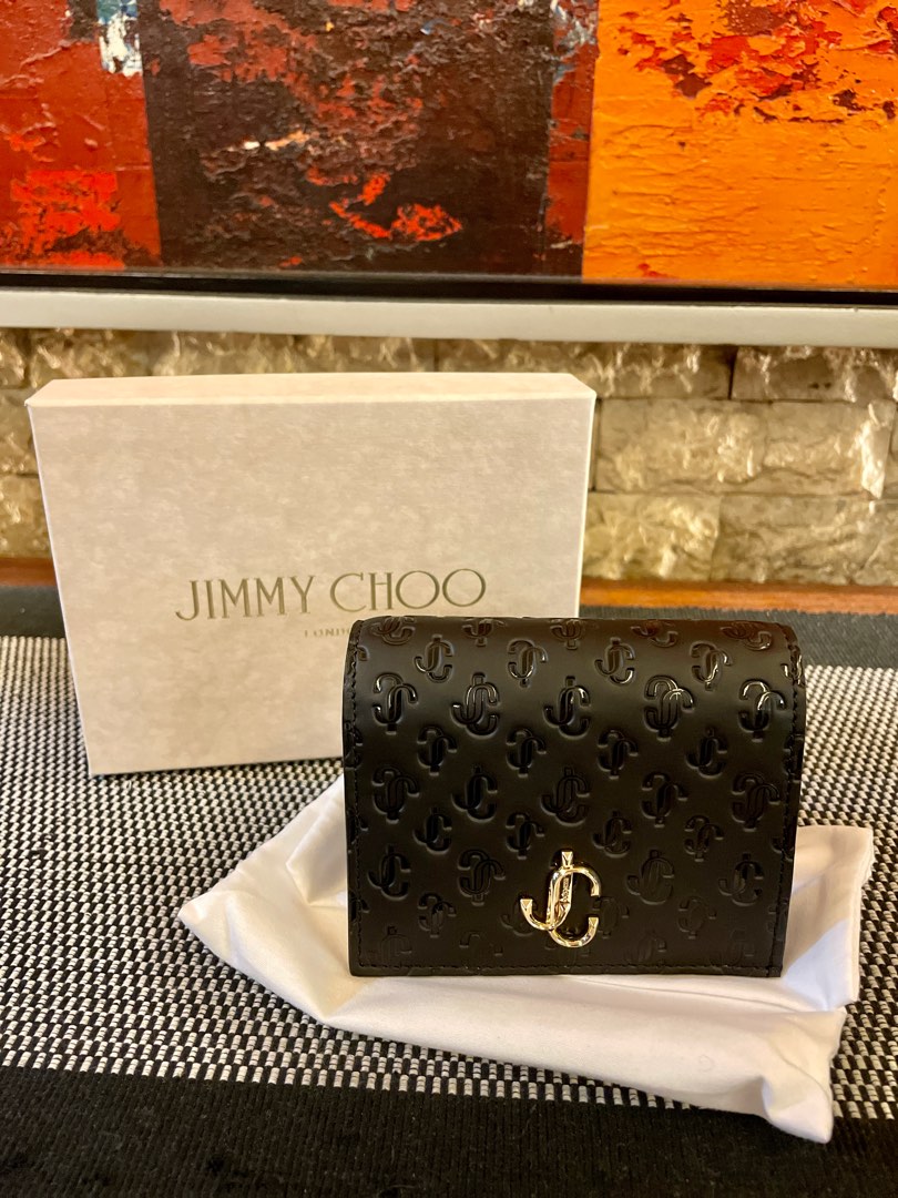 Jimmy Choo Wallet, Luxury, Bags & Wallets on Carousell