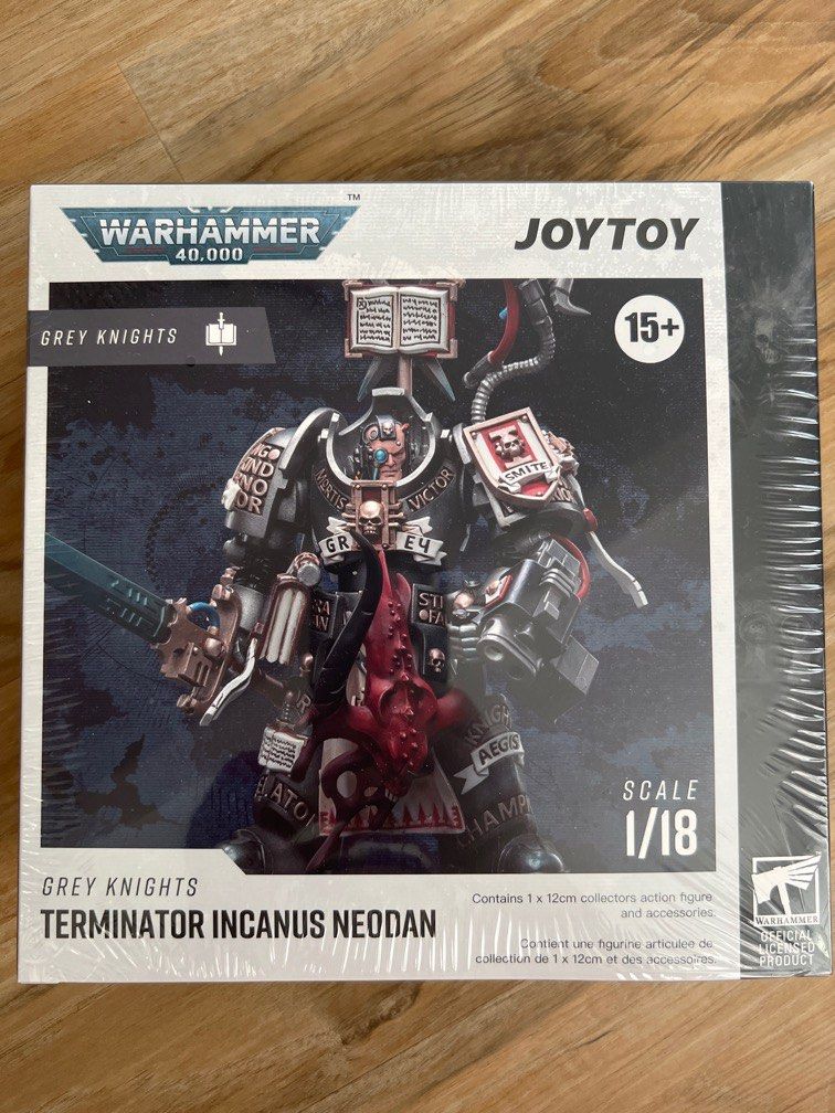 Joytoy 1/18 Grey Knights Terminator Incanus Neodan Space Marine ...