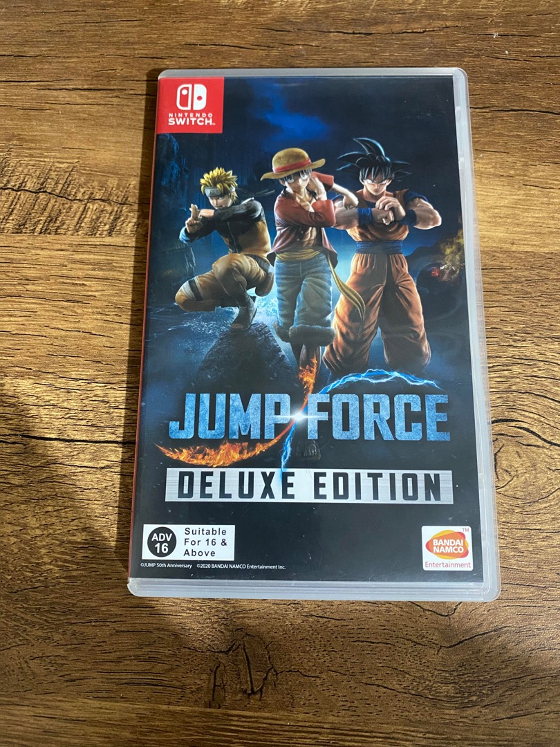 Jump Force Deluxe Edition for Nintendo Switch, Video Gaming, Video ...