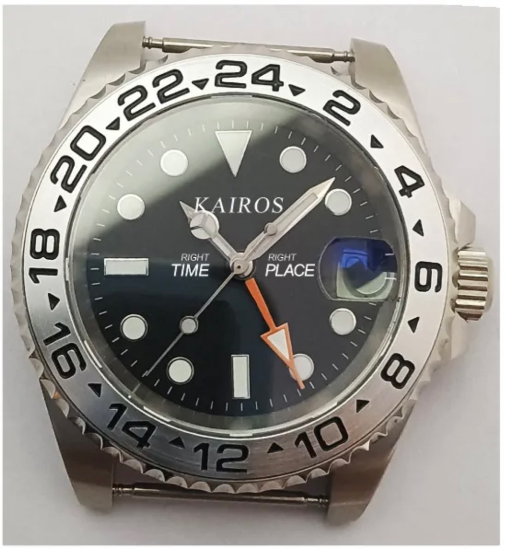 Kairos right time right place preorder customize GMT watch, Luxury ...