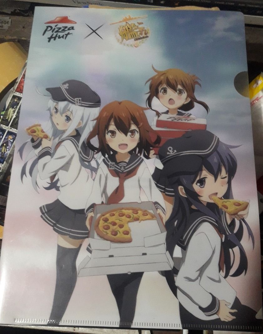 Kancolle - Hibiki, Akatsuki, Ikazuchi, Inazuma (Wall Scroll) on Carousell