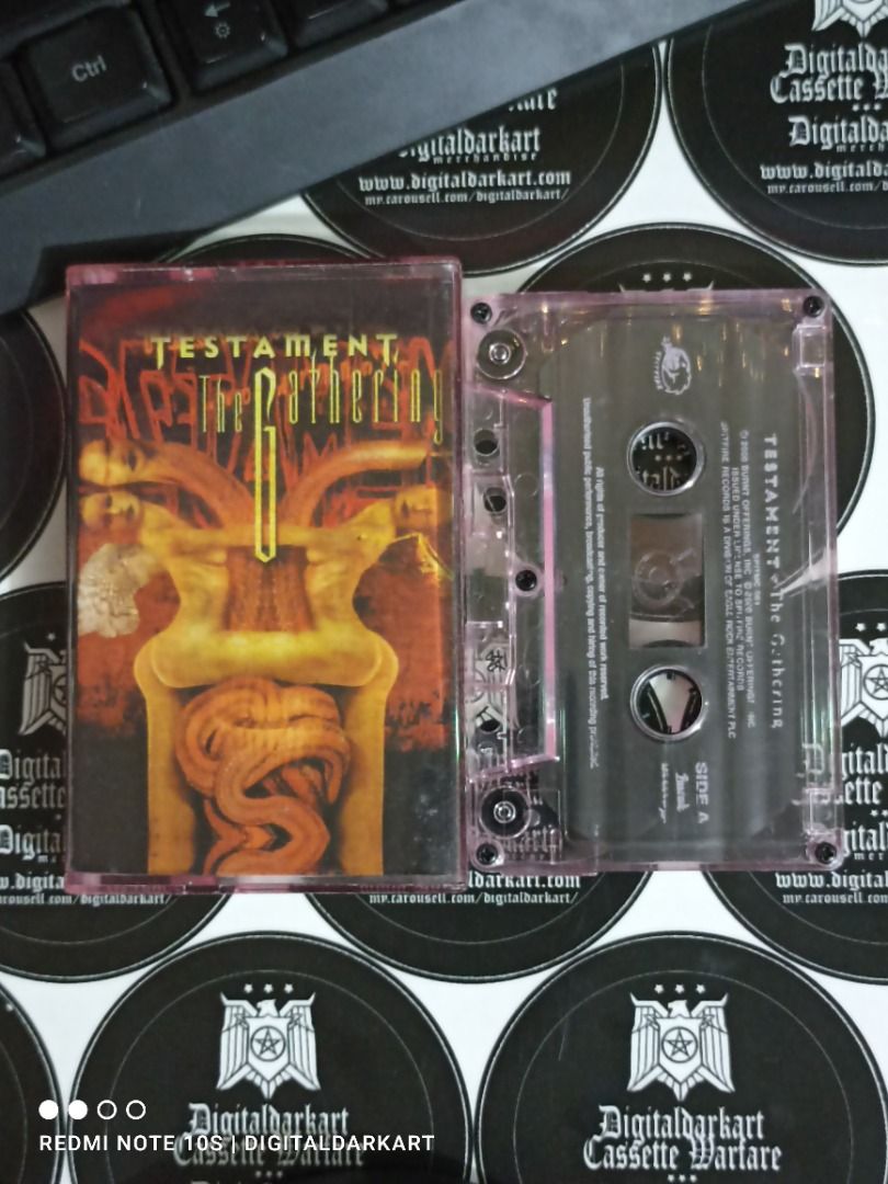 Kaset / Cassette Testament - The Gathering, Hobbies & Toys, Music ...