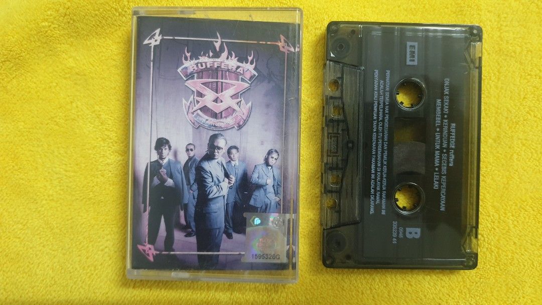 Kaset Ruffedge Cassette, Hobbies & Toys, Music & Media, CDs & DVDs on ...