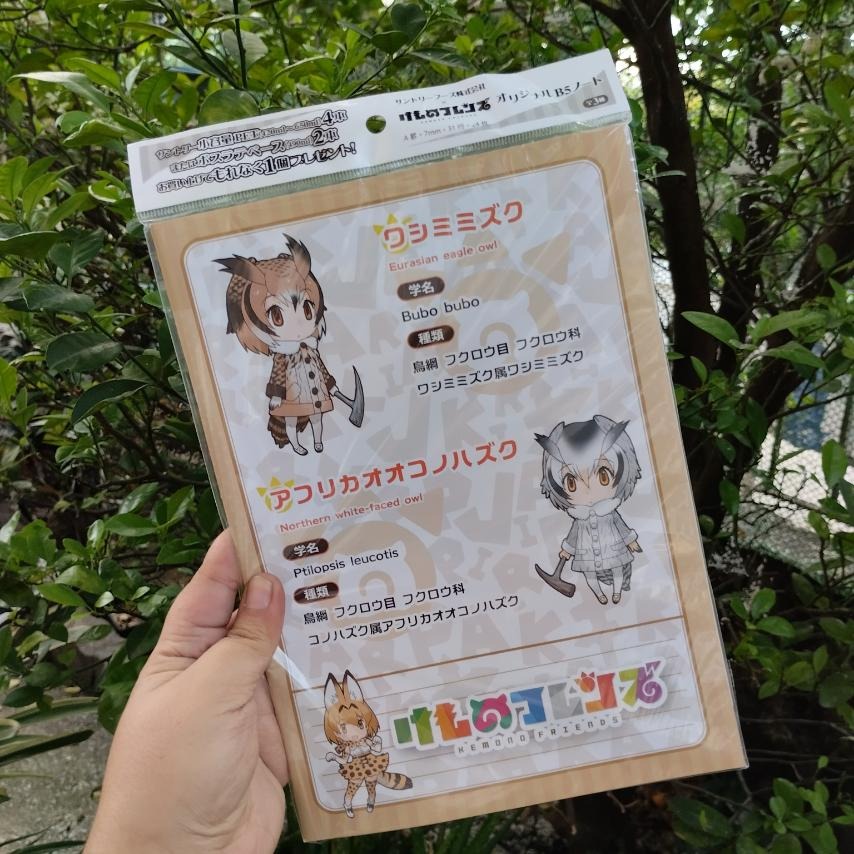 Kemono Friends Orange Notebook, Hobbies & Toys, Stationary & Craft ...