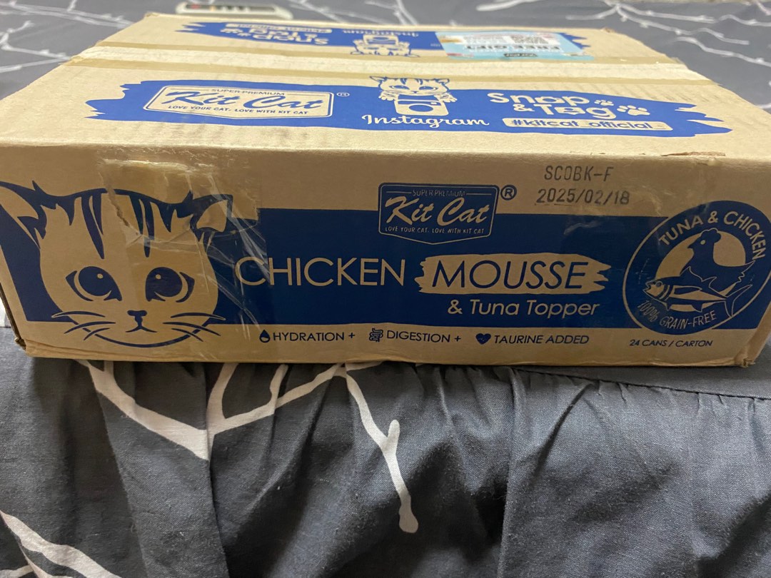 Kit cat mousse mix, Pet Supplies, Pet Food on Carousell