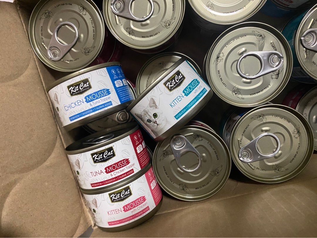 Kit cat mousse mix, Pet Supplies, Pet Food on Carousell