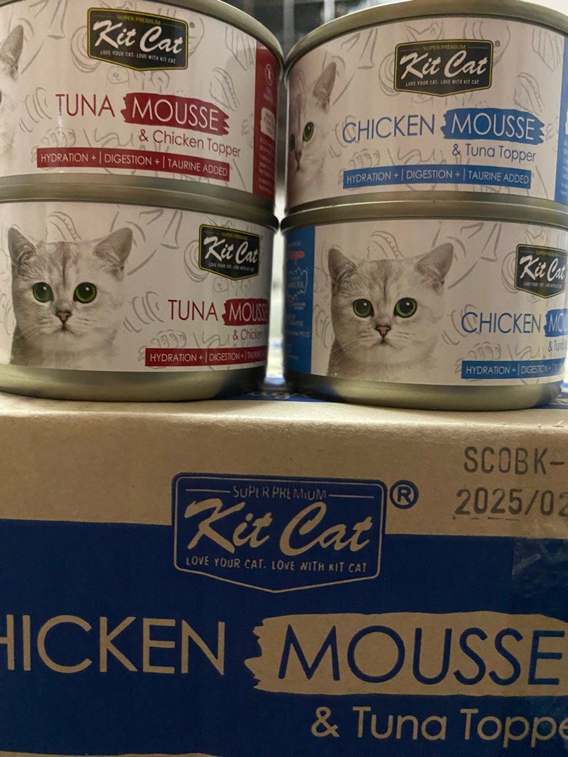 Kit cat mousse mix, Pet Supplies, Pet Food on Carousell