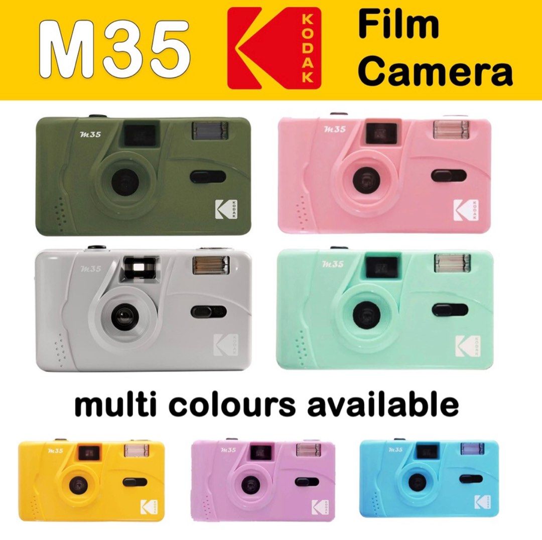 Kodak M35 Reusable Film Camera, Photography, Cameras on Carousell