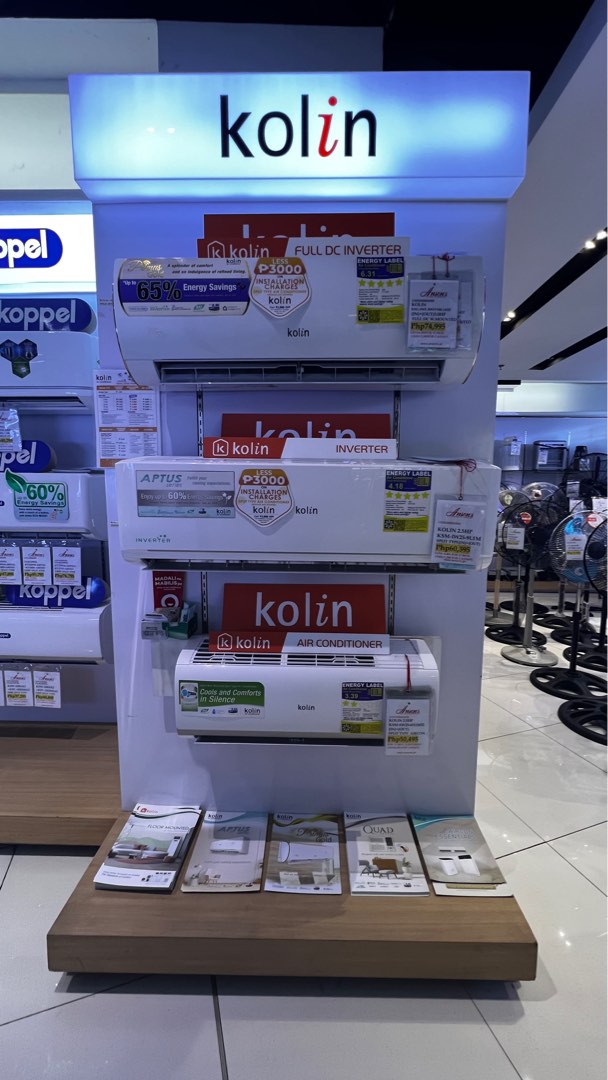 KOLIN SPLIT TYPE INVERTER/ APTUS & PRIMUS, TV & Home Appliances, Air Conditioning and Heating on ...