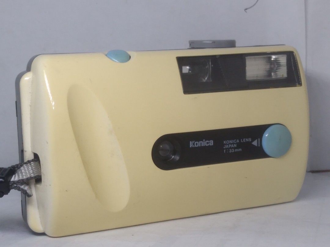 Konica film camera, Photography, Cameras on Carousell