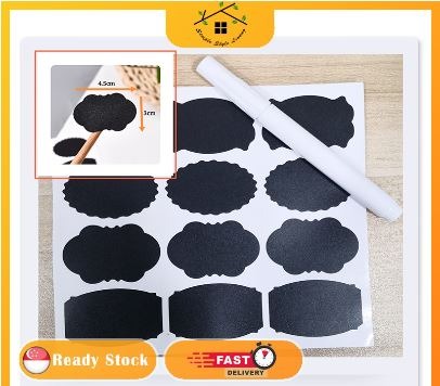 Label Sticker/White Mark Pen, Furniture & Home Living, Bathroom ...