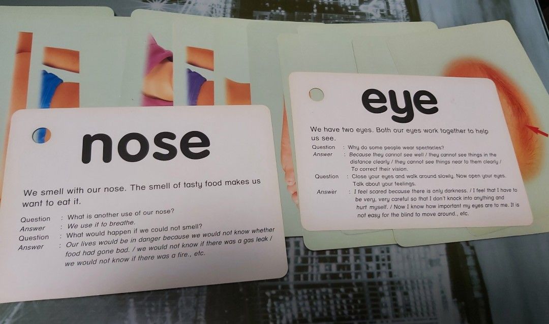 LEARNING CARDS For Children, Hobbies & Toys, Books & Magazines ...