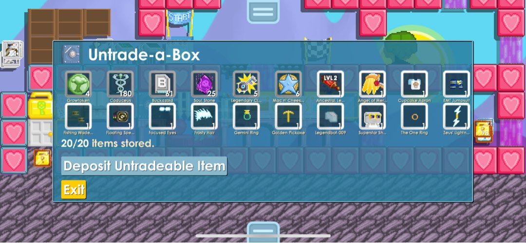 WTS Growtopia Legendary Robot Account (Lbot), Video Gaming, Gaming ...