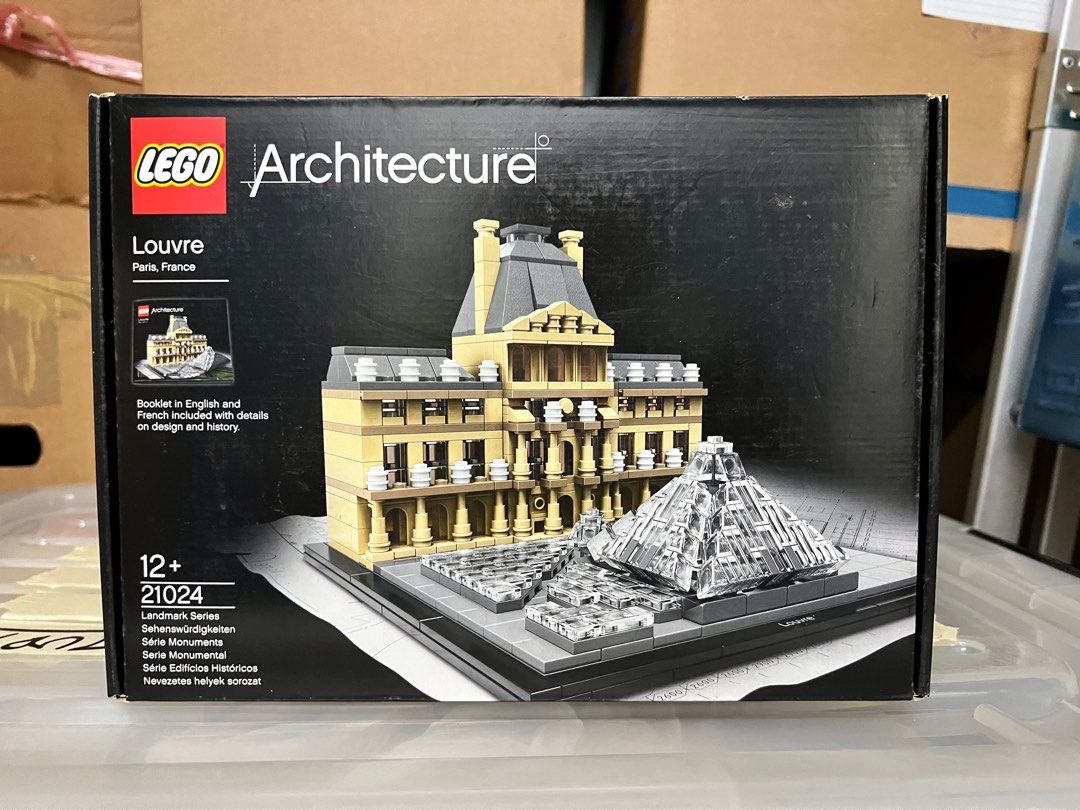 Lego Architecture Louvre, Hobbies & Toys, Toys & Games on Carousell