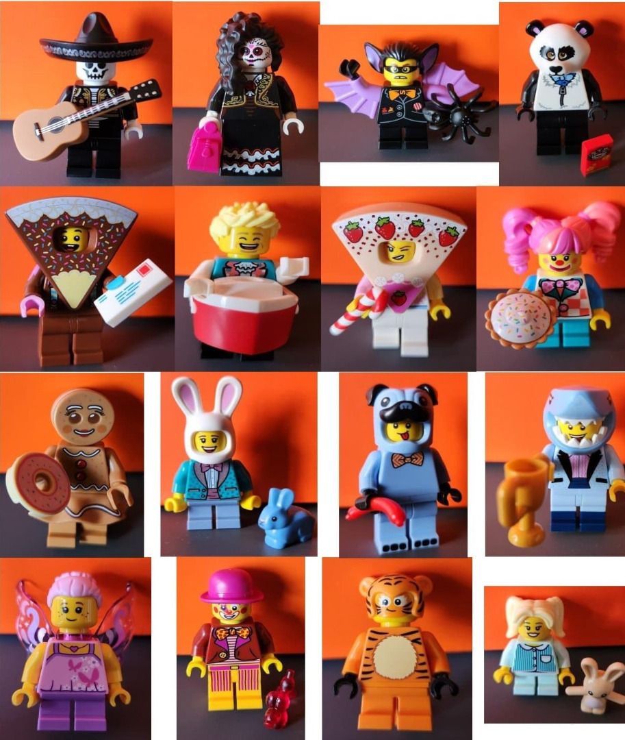 Lego Bam Series creator friends Mariachi Skeleton Halloween La Catrina ...