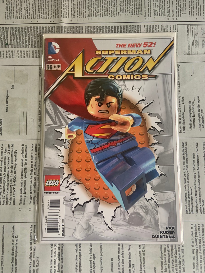 Lego DC Variants [Comics] SUPERMAN BATMAN & ROBIN GREEN LANTERN HARLEY ...