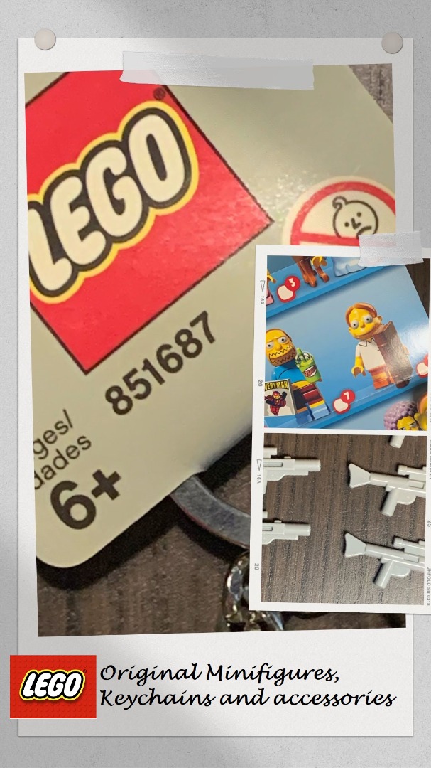 LEGO Minifigures, Keychains and Parts (each sold separately), Hobbies ...