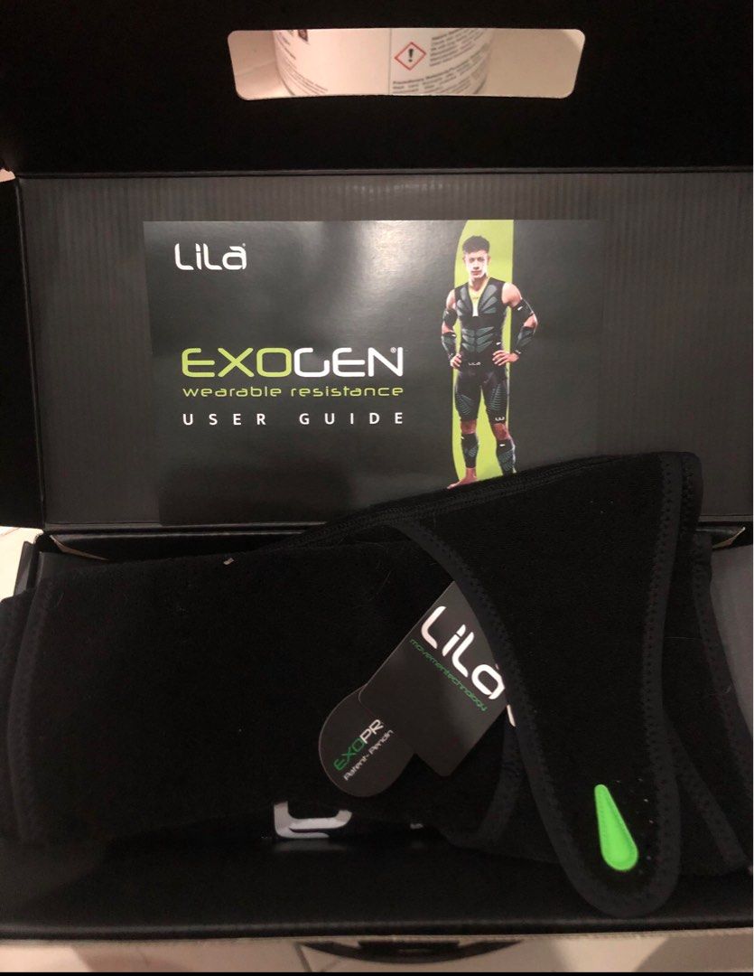 LILA EXOGEN wearable resistance weighted calf sleeves, Sports Equipment, Exercise & Fitness ...