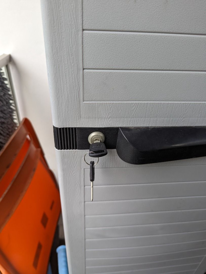 Locker Cabinet Storage (Best for Balcony Storage), Furniture & Home ...