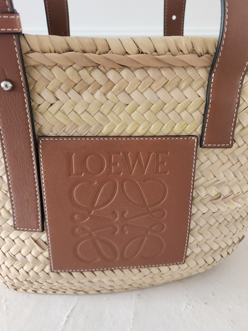 Loewe basket bag, Luxury, Bags & Wallets on Carousell