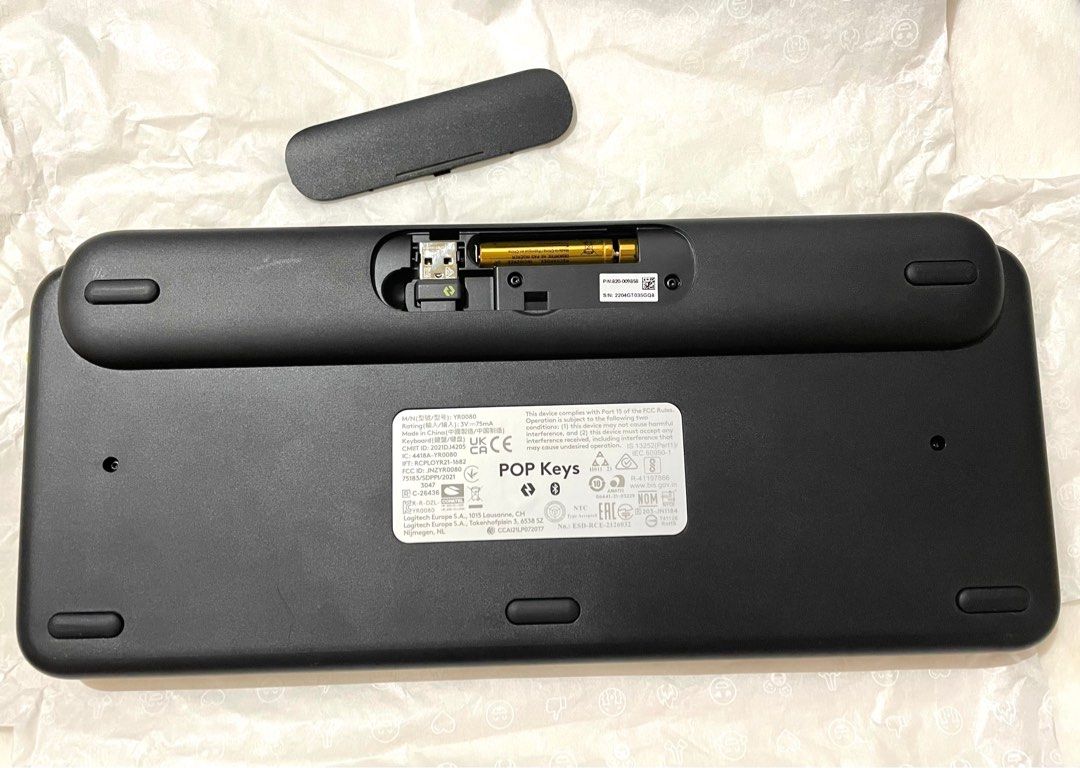 Logitech Pop Keys Wireless Mechanical Keyboard Computers Tech Parts Accessories Computer