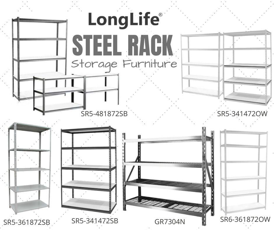 LONGLIFE STEEL RACK, Storage Furniture, Steel Cabinet, File Cabinet ...