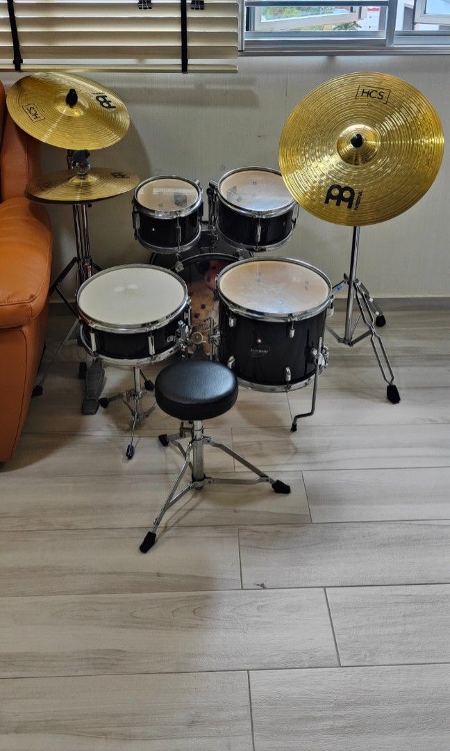 Ludwig Junior Drum Set, Hobbies & Toys, Music & Media, Musical ...