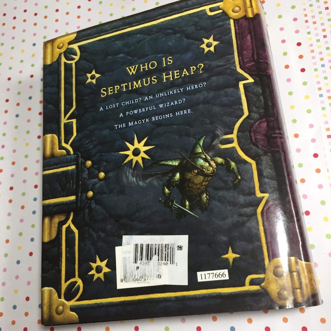 Magyk Book One, Septimus Heap Series, Hobbies & Toys, Books & Magazines ...