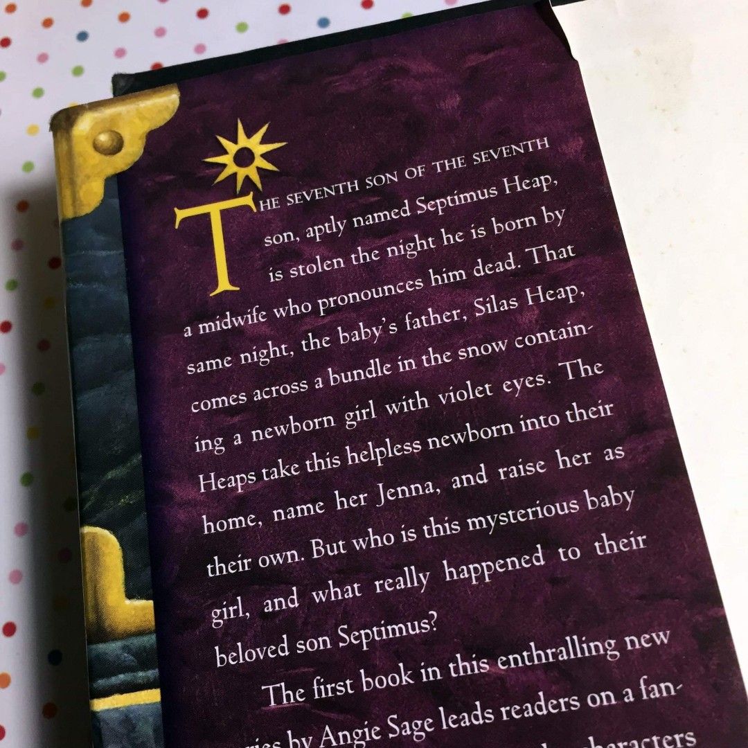 Magyk Book One, Septimus Heap Series, Hobbies & Toys, Books & Magazines ...