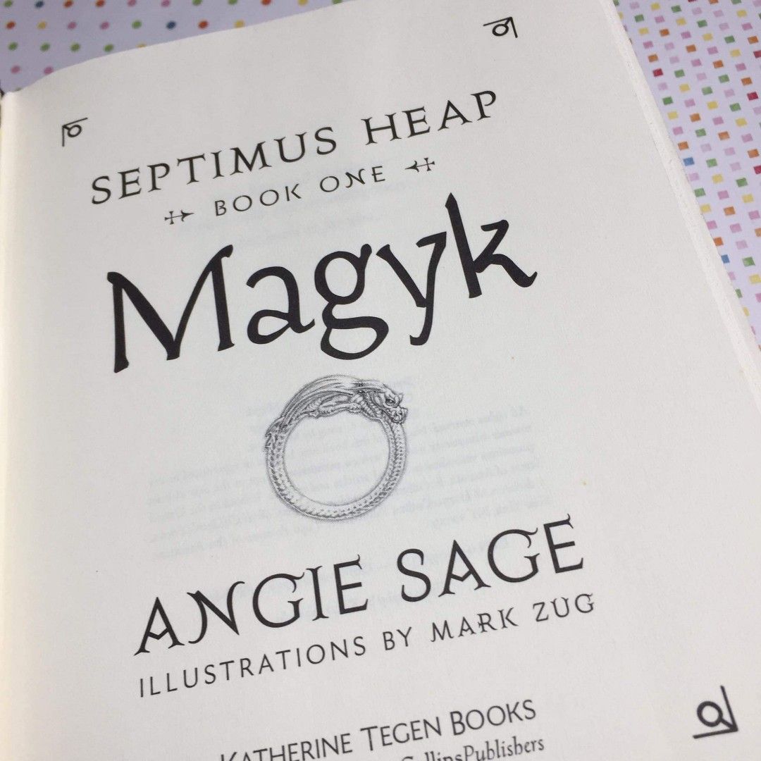 Magyk Book One, Septimus Heap Series, Hobbies & Toys, Books & Magazines ...