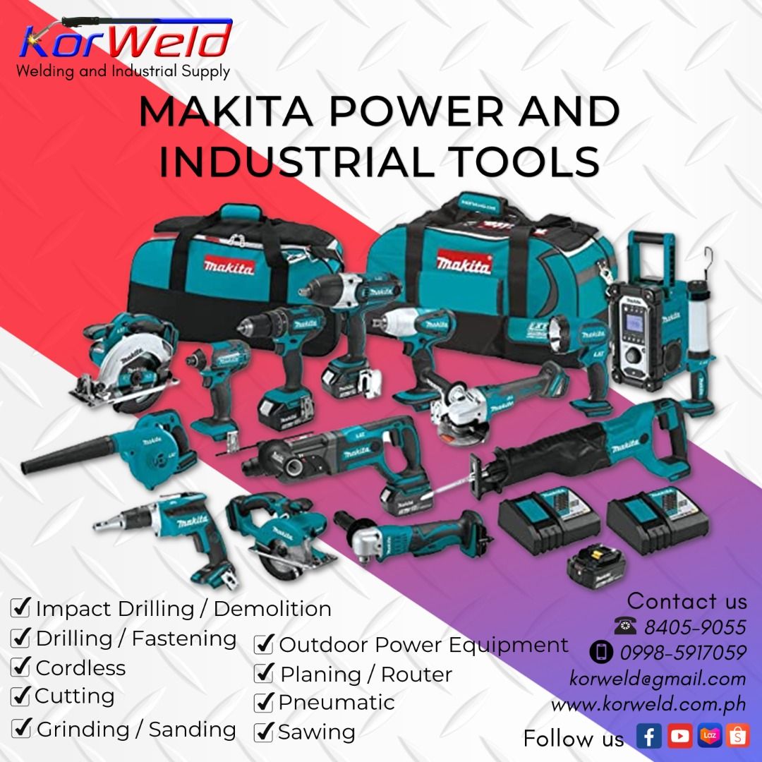 Makita Power and Industrial Tools, Commercial & Industrial, Industrial ...