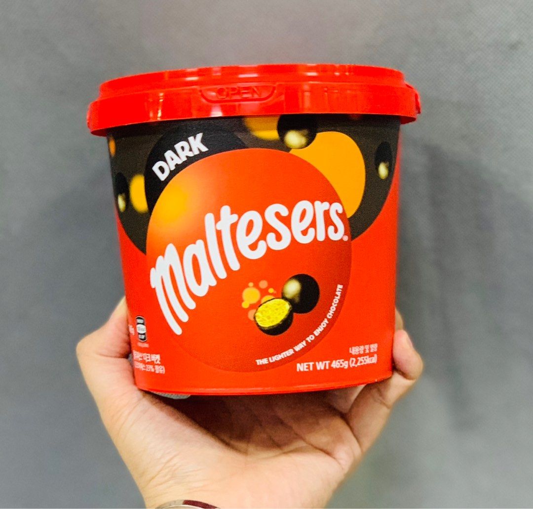 MALTESERS DARK MILK GOld BUCKET, Food & Drinks, Other Food & Drinks on ...