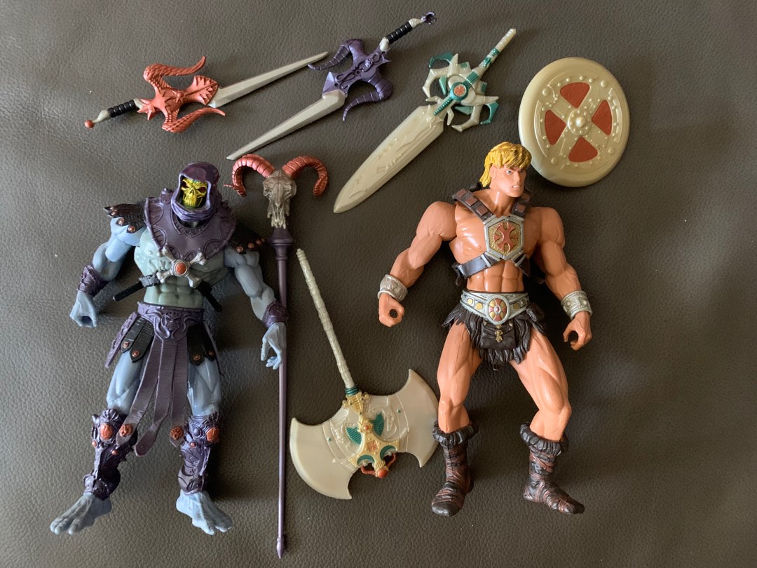 Rare Masters of the Universe 2002 He-Man and Skeletor Pair loose ...