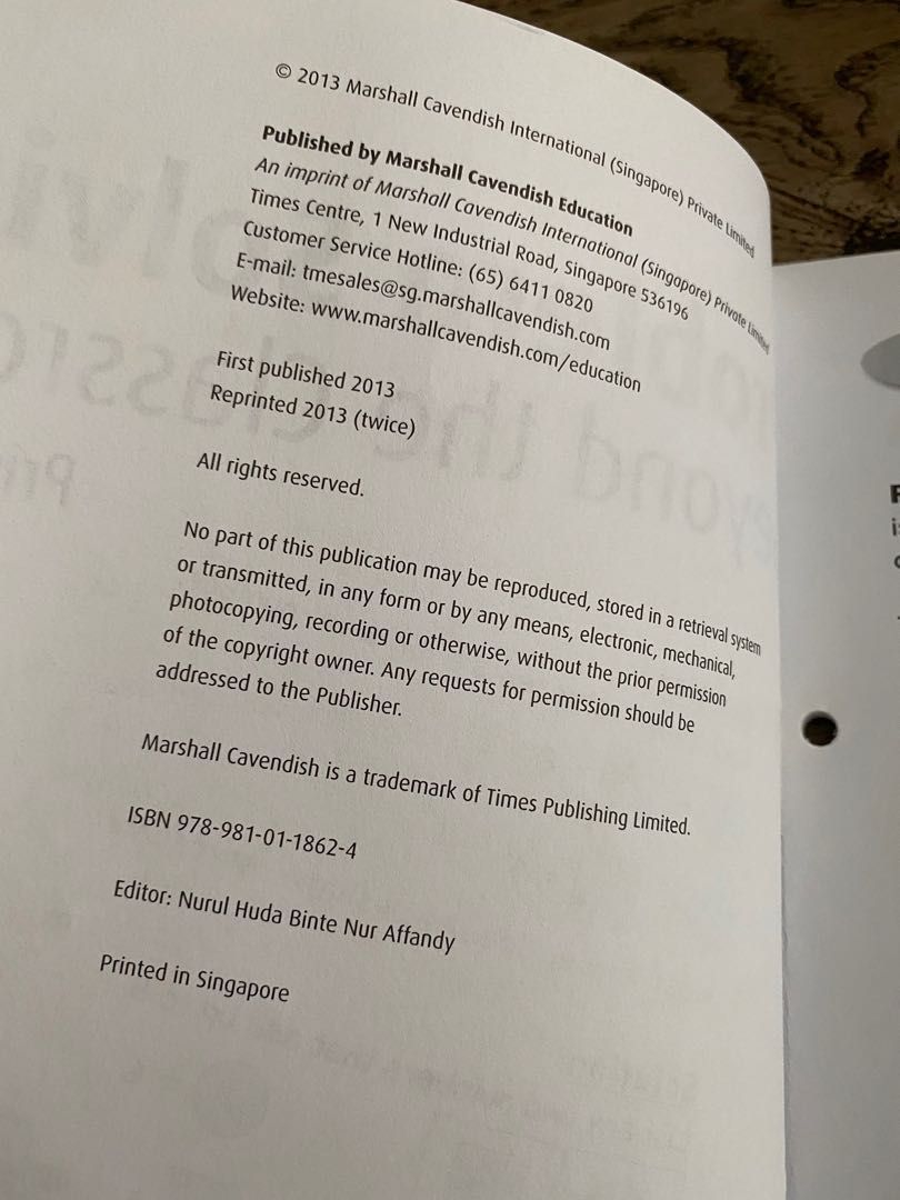 Math assessment book - P1, Hobbies & Toys, Books & Magazines, Textbooks ...