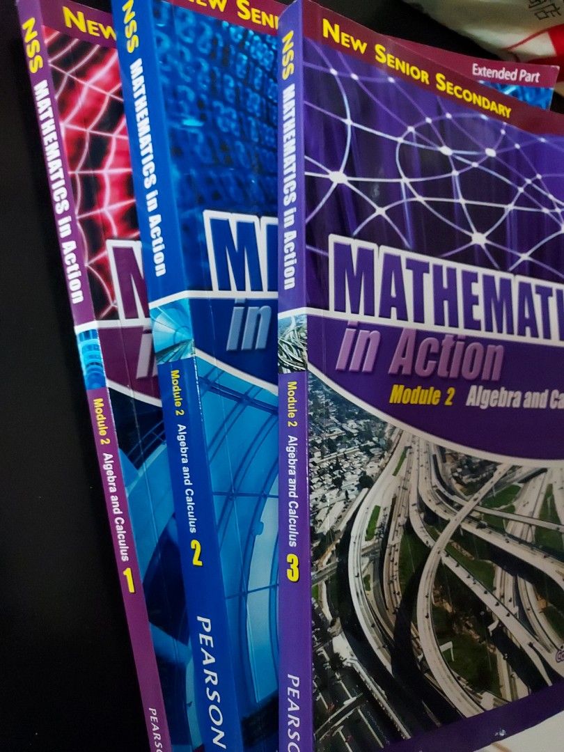 Mathematics In Action M2 vol 1,2,3, 興趣及遊戲, 書本 & 文具, 教科書 - Carousell